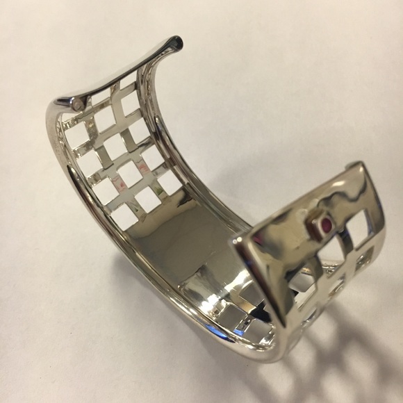 ELLE Sterling | Jewelry | Elle Sterling Modernist Cuff Bracelet | Poshmark